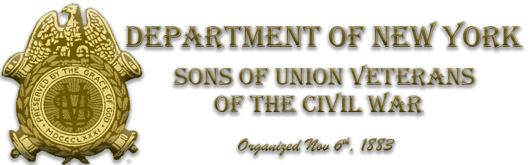 Department of NY Sons of Union Veterans of the Civil War – New York ...