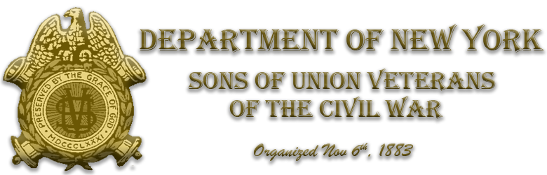 Department of New York Sons of Union Veterans of the Civil War – New ...